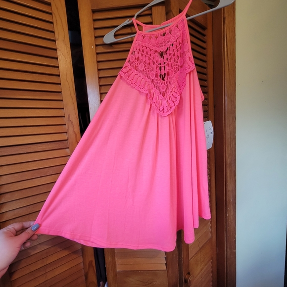 HEIMISH USA | Tops | Nwt Neon Pink Tank | Poshmark